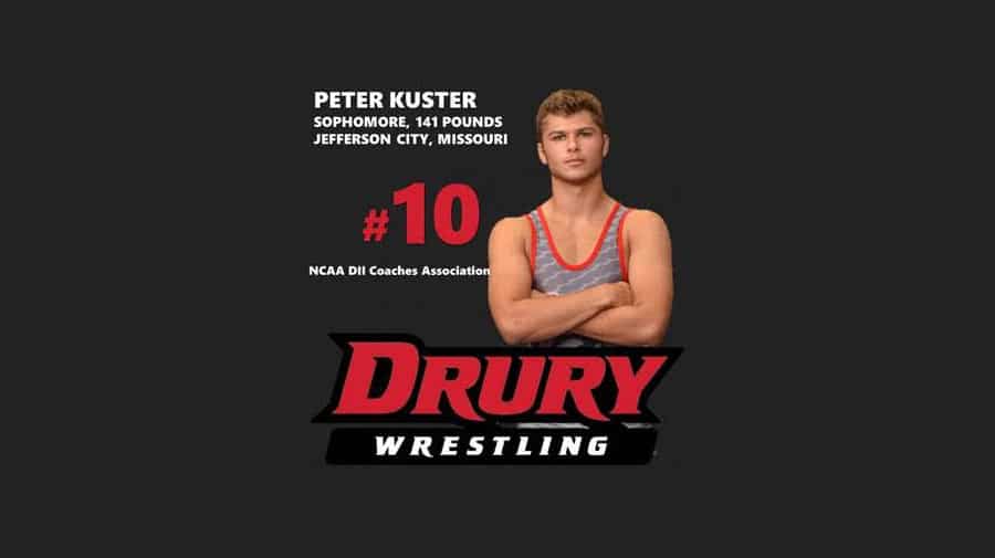 Current Drury Wrestler and Jefferson City grad, Peter Kuster ...