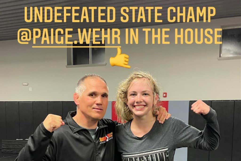 Undefeated Paige Wehr starts off-season training - MissouriWrestling.com