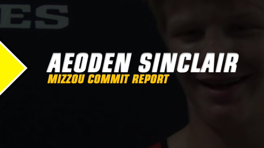 Mizzou Commit Report: Aeoden Sinclair - MissouriWrestling.com