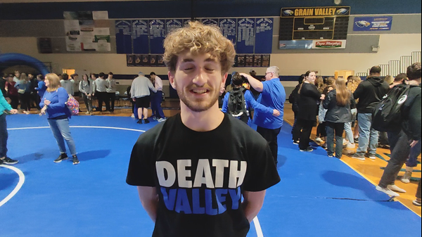 Grain Valley Champion Interview with Fort Osage's Colby Gray (144 ...