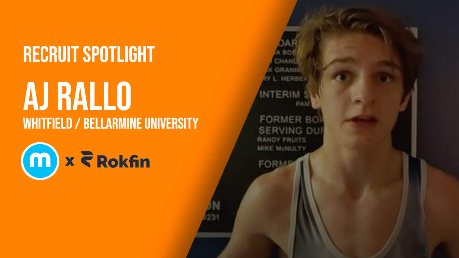 Recruit Spotlight: AJ Rallo, Whitfield / Bellarmine University ...