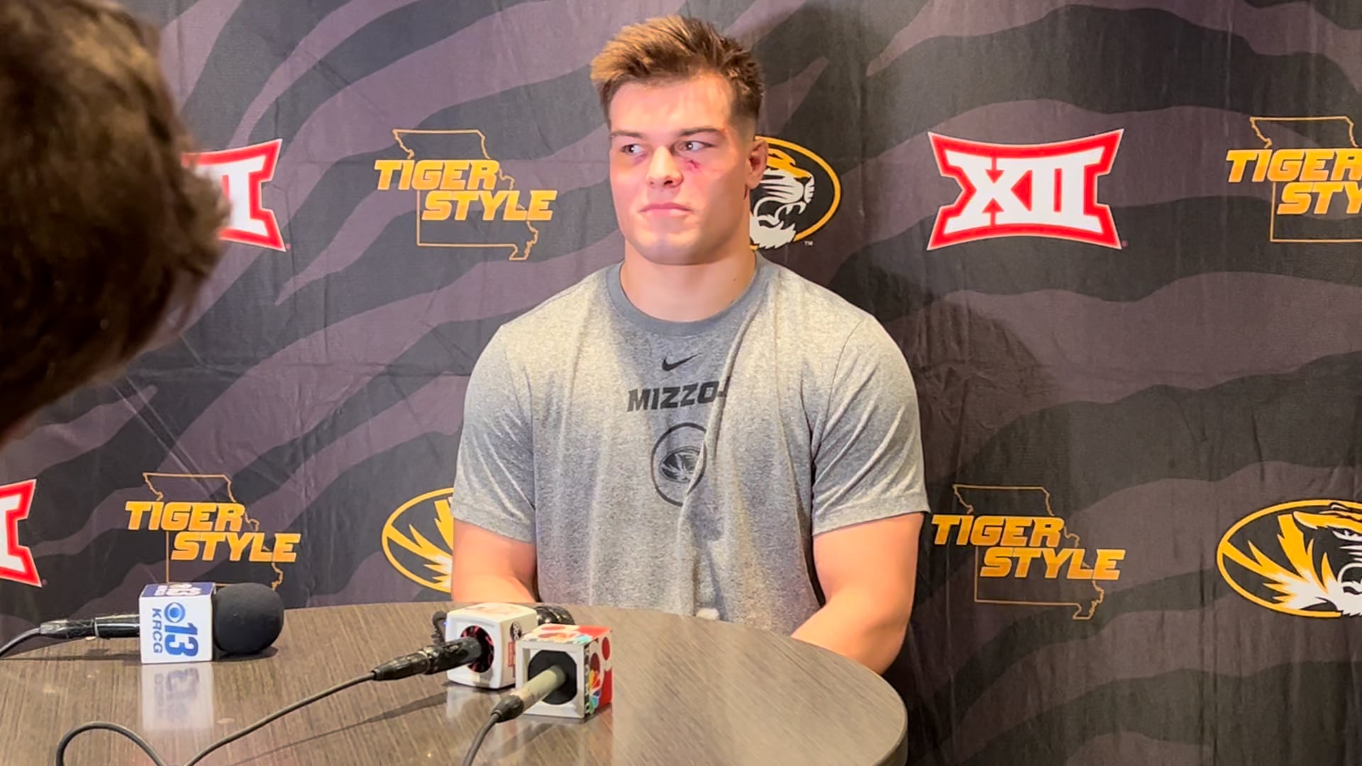 Seth Nitzel - Iowa State dual post match interview - MissouriWrestling.com